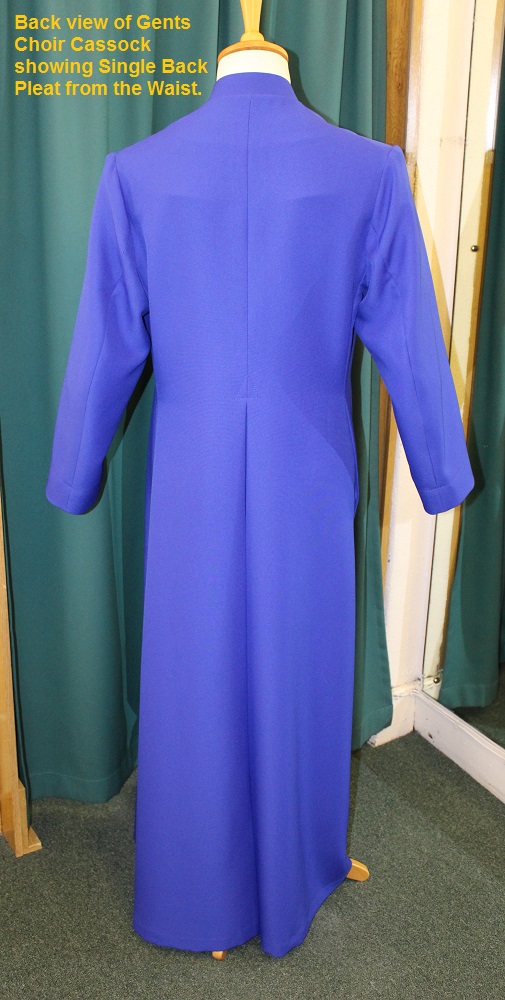 Choir Cassock : Adult Single-Breasted