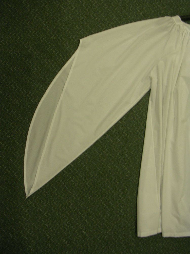 Old English Surplice Fully Gathered