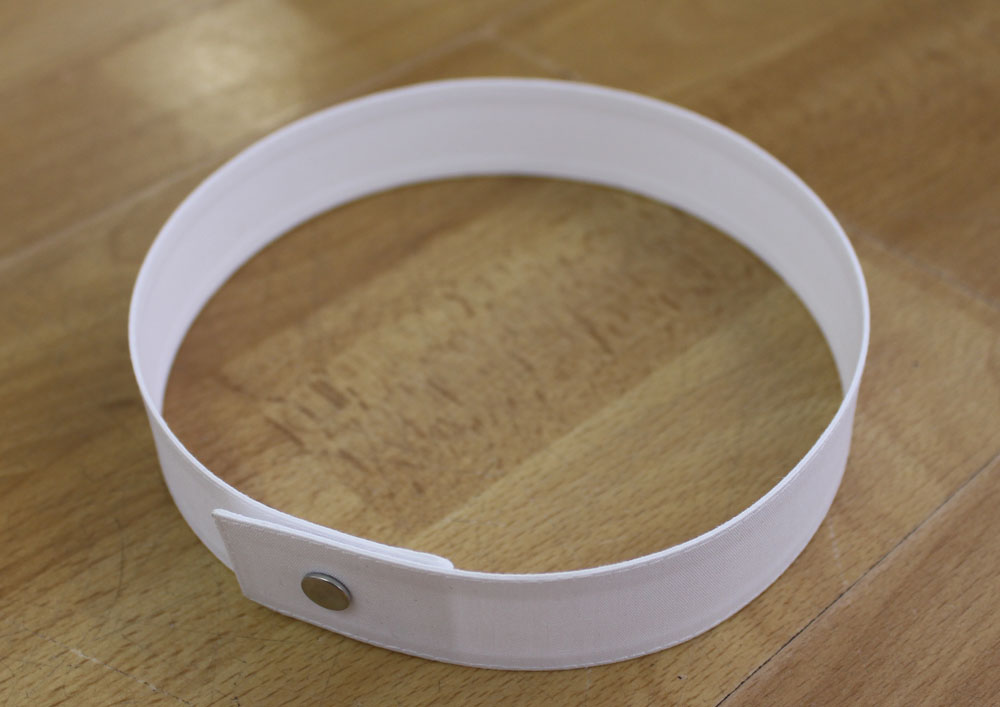 Collar Band Permanent Cotton