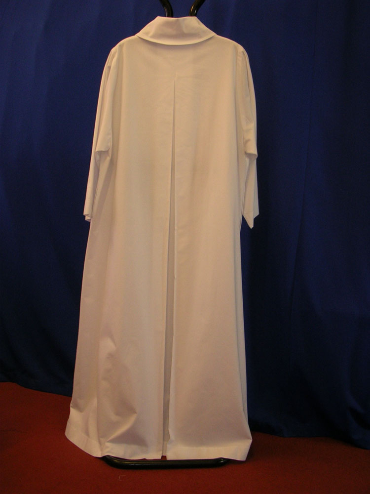 Cassock-Alb, Plain Double Breasted