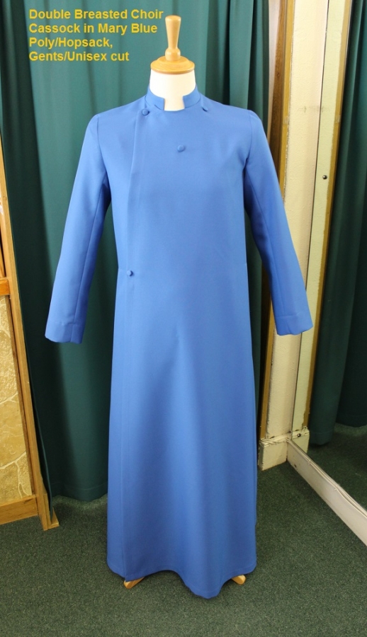 Choir Cassock : Adult Double-Breasted